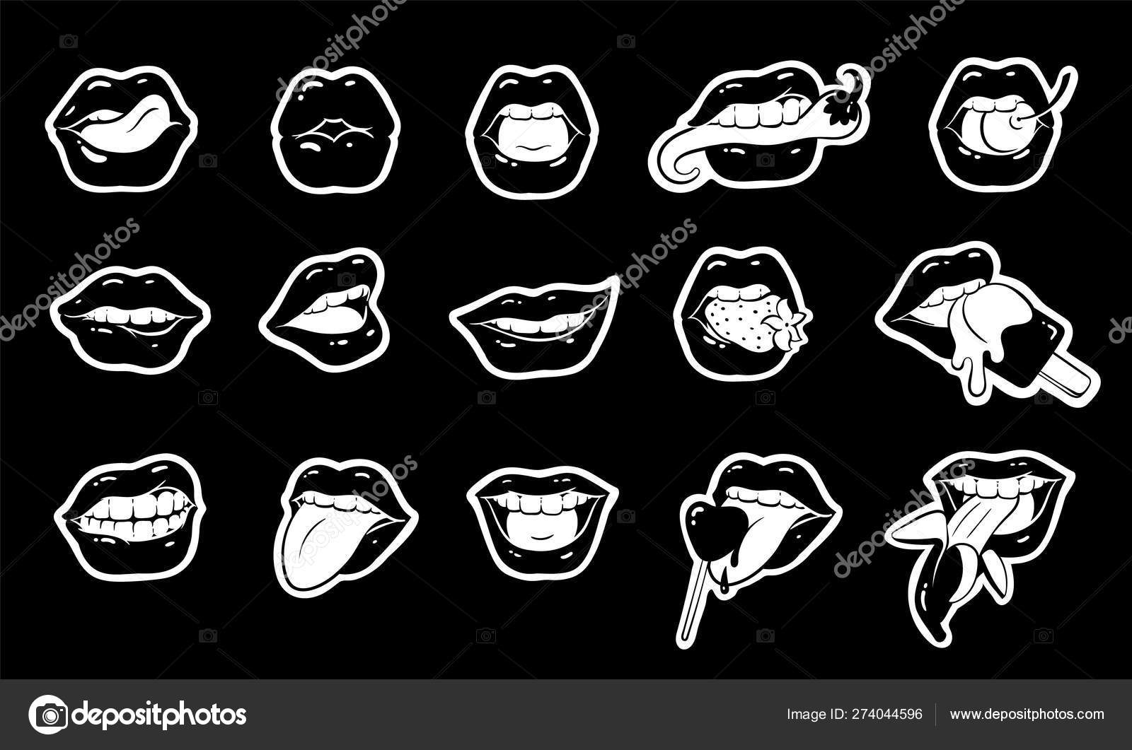 Black Lips Cartoon Characters at Evelyn Harry blog