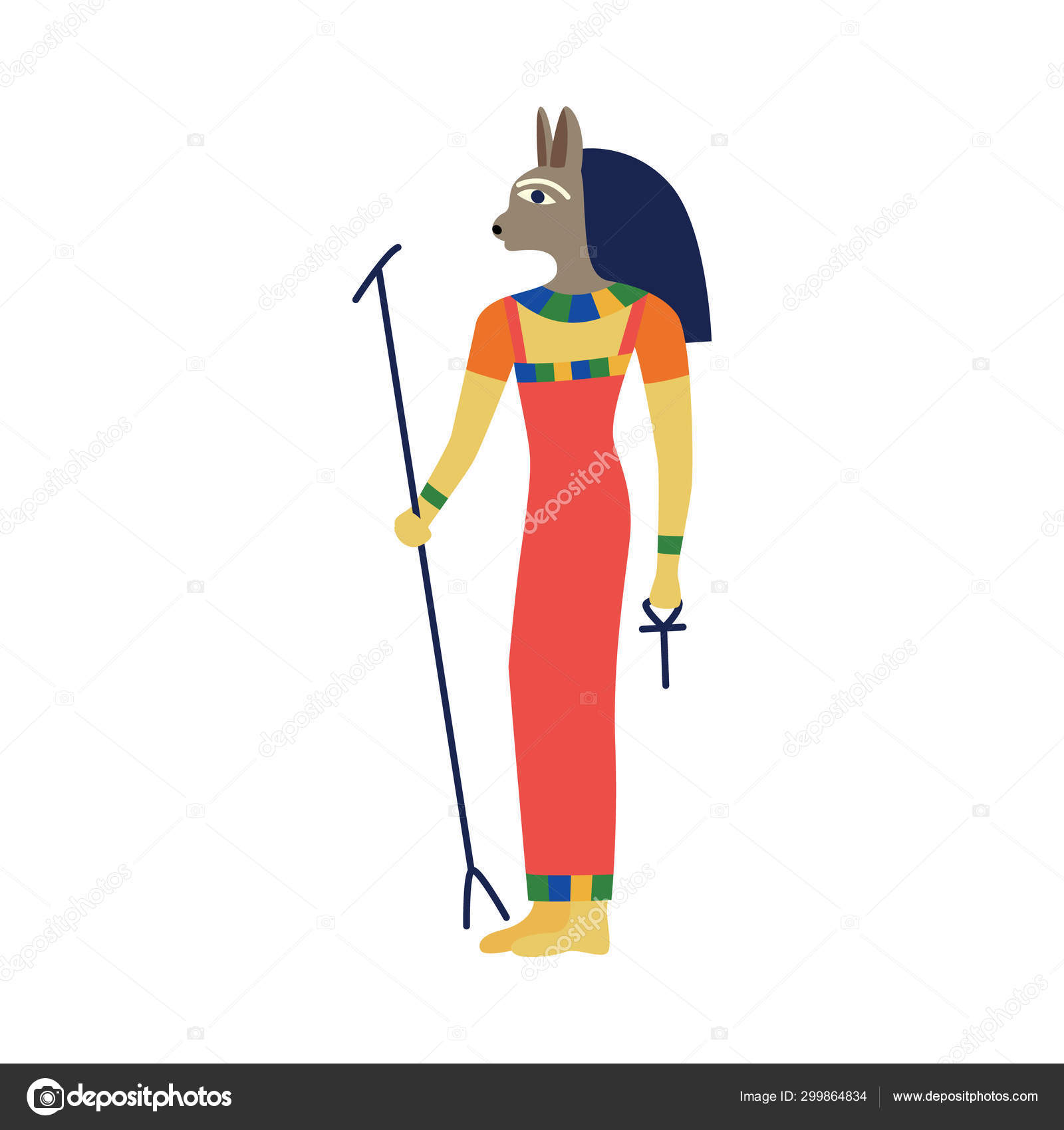 Bast The Cat Goddess From The Red Pyramid