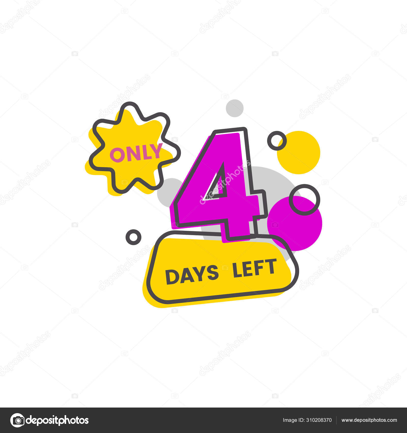 4 Days Left Countdown