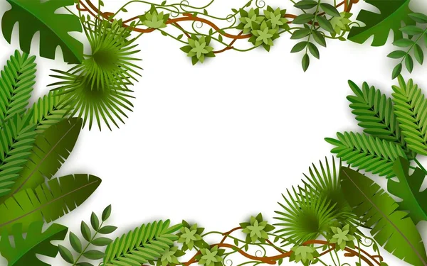 19,598 Jungle frame Vector Images | Depositphotos