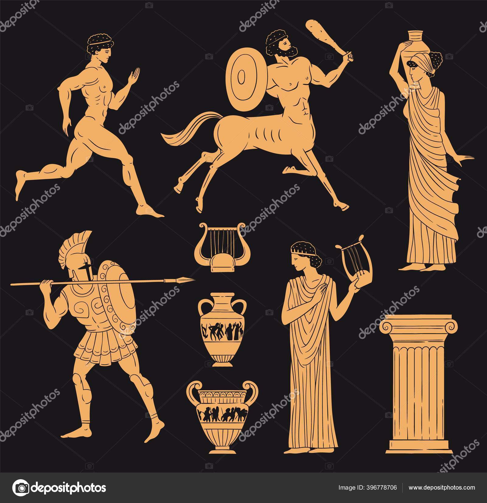 Ancient Greece People Clipart Free