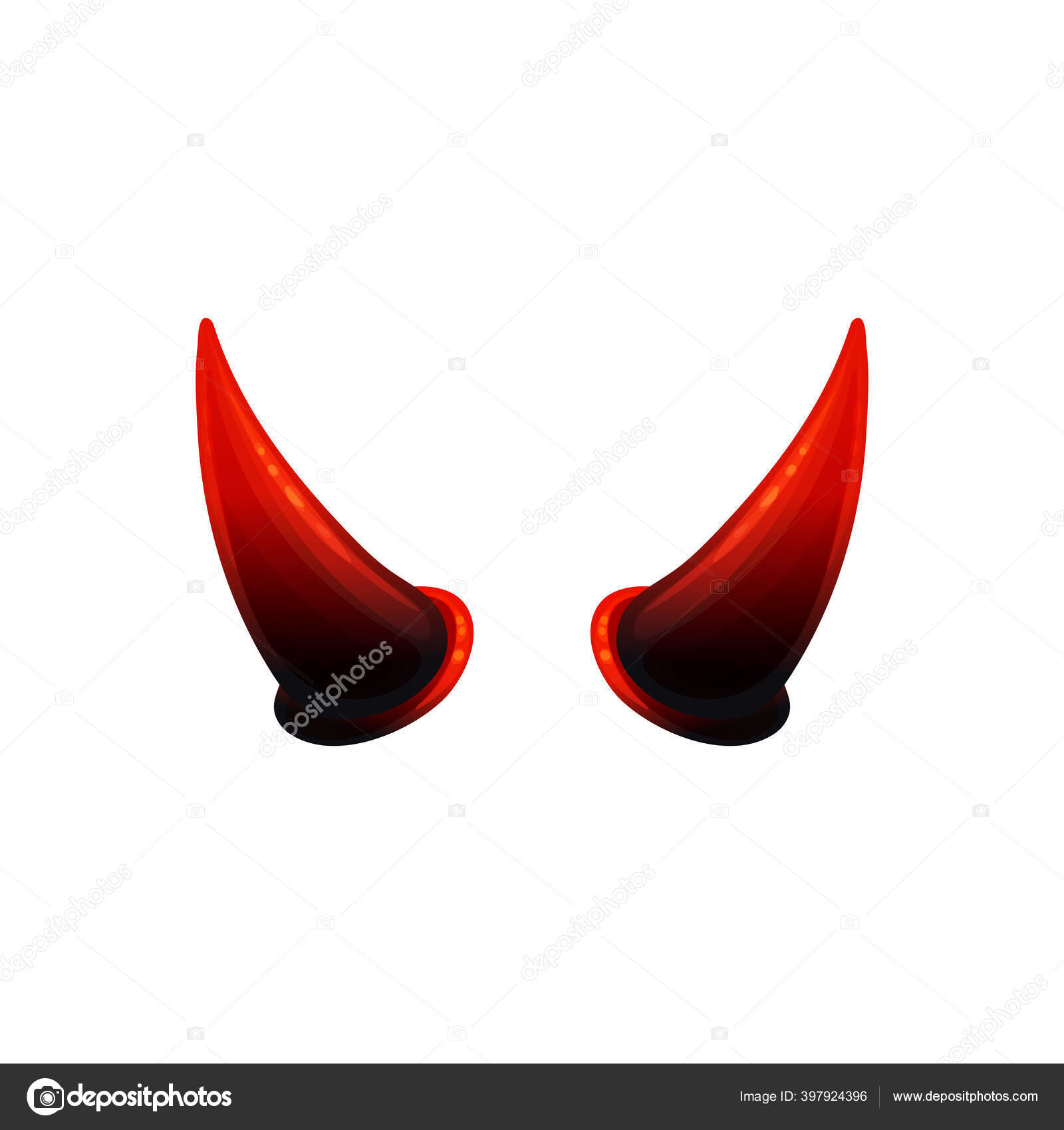 Realistic Devil Horns