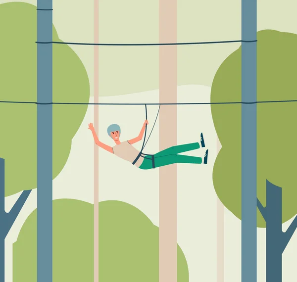 26 High ropes course Vector Images | Depositphotos