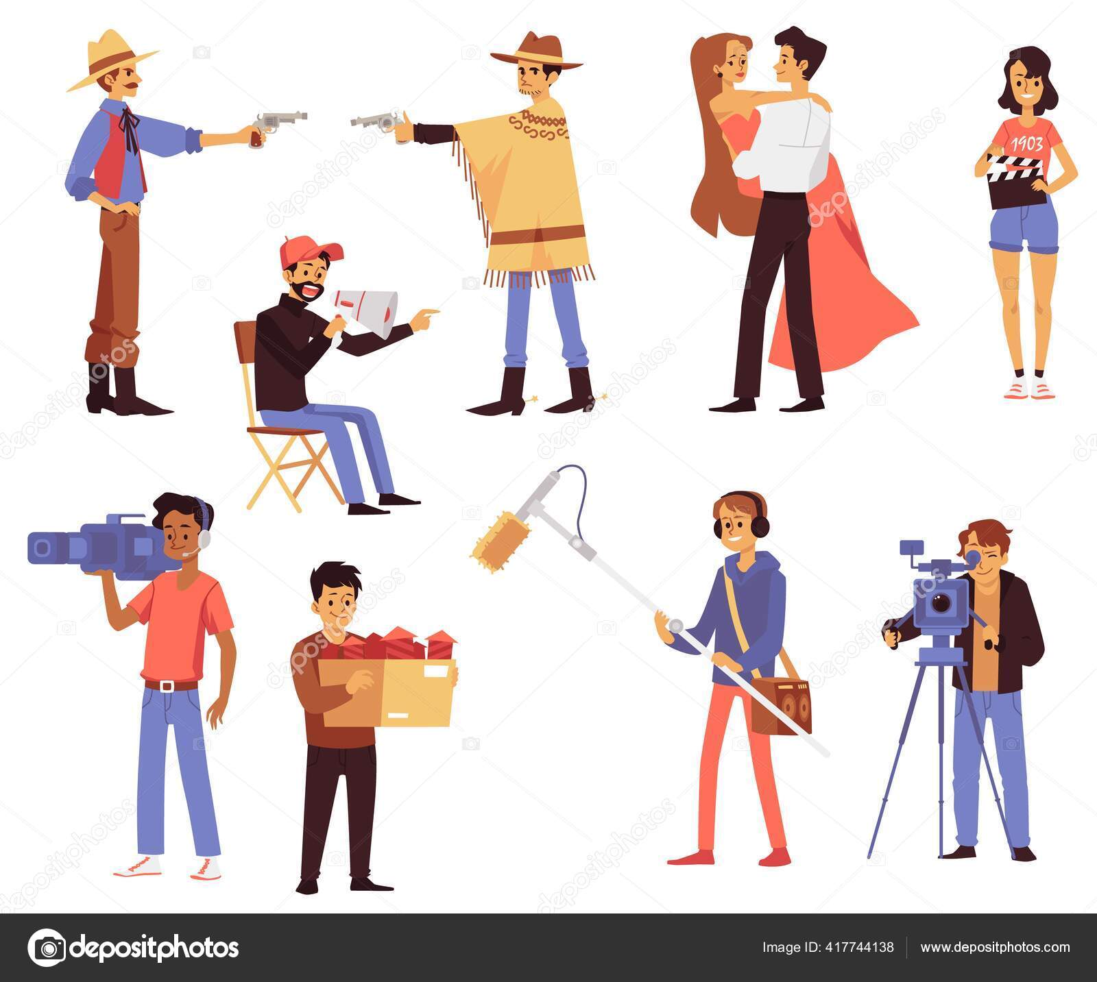 Film Set Illustration