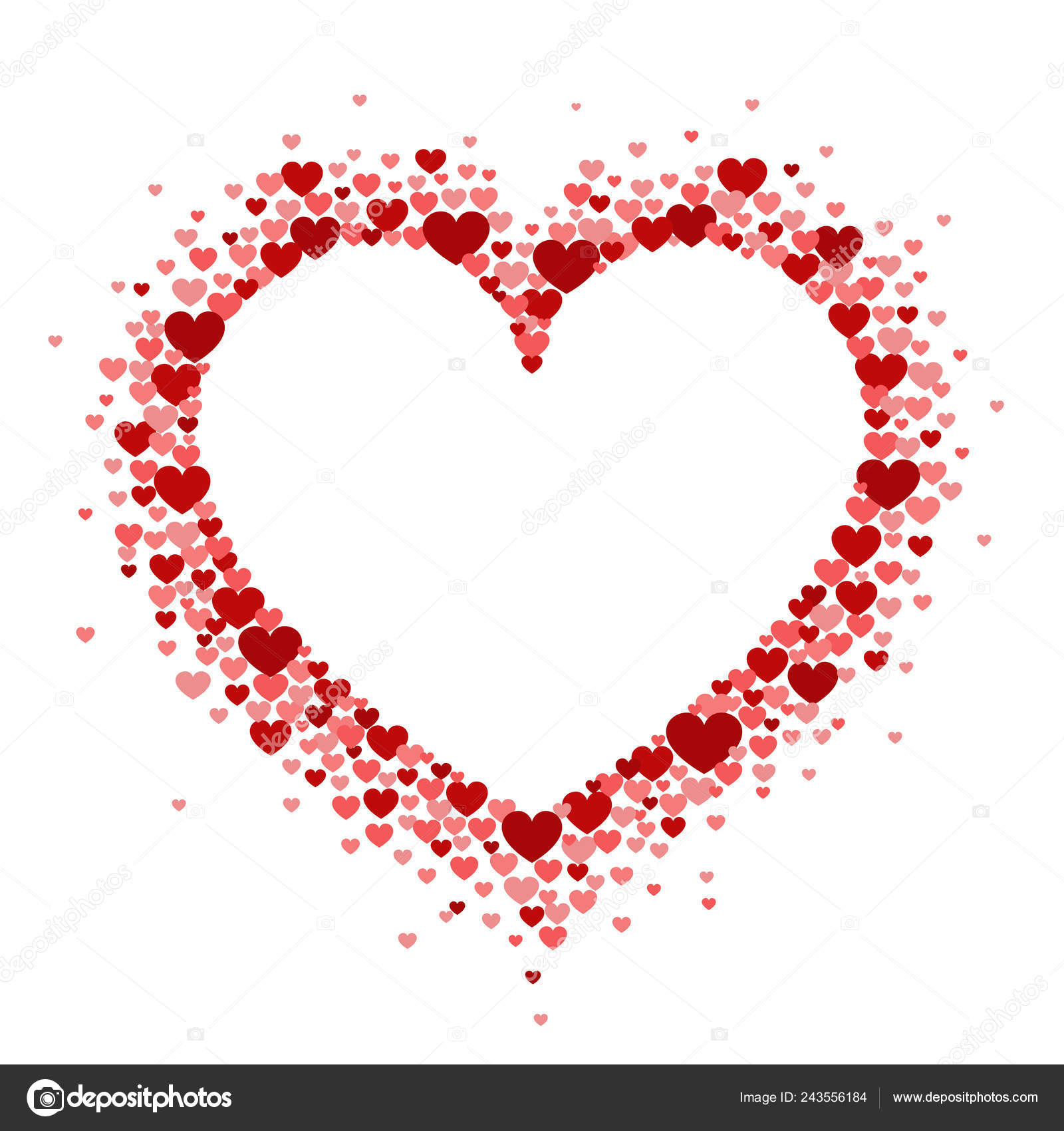 Rode Hartvector Rood Hart Vector Afbeelding | Vectorafbeelding Voor