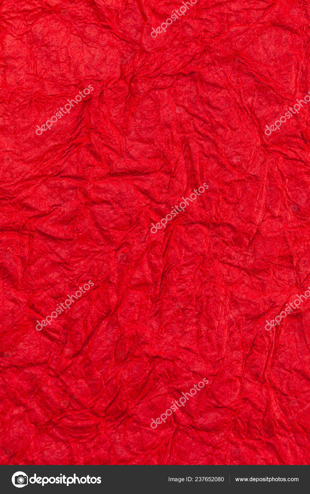 Background Surface Wrinkled Red Crumpled Paper Stock Photo by ...