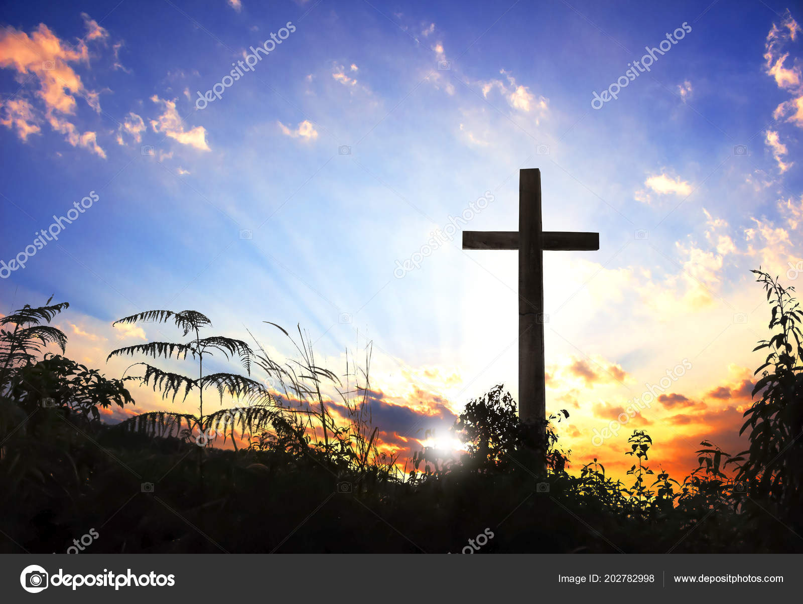 Cross Sunrise Wallpaper