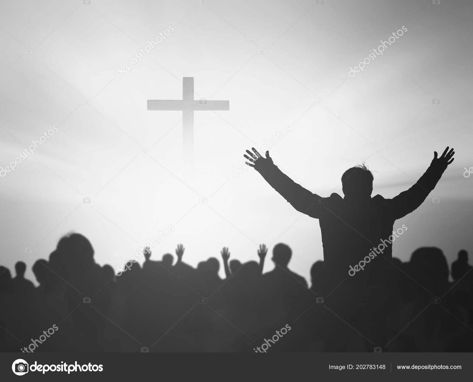 Raised Hands In Prayer