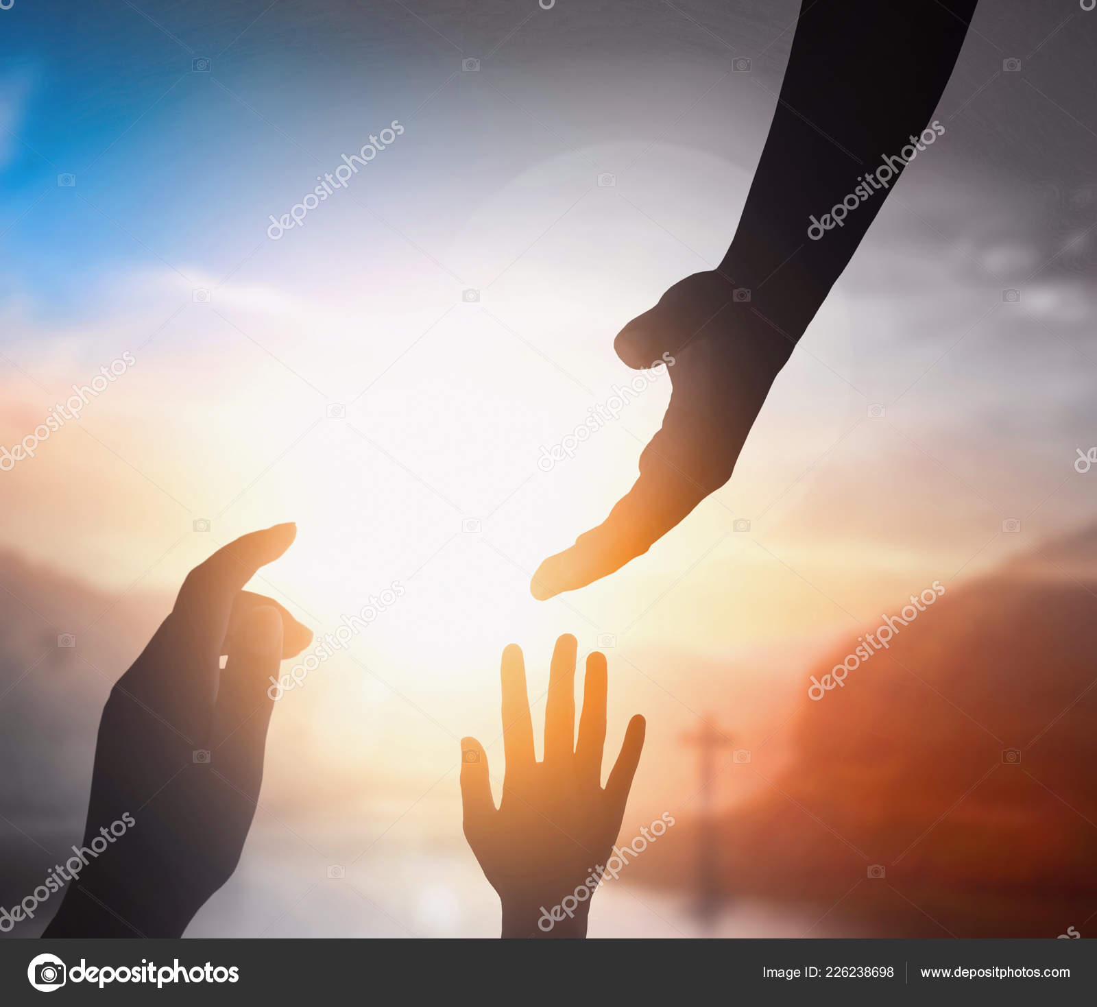 Jesus Helping Hand