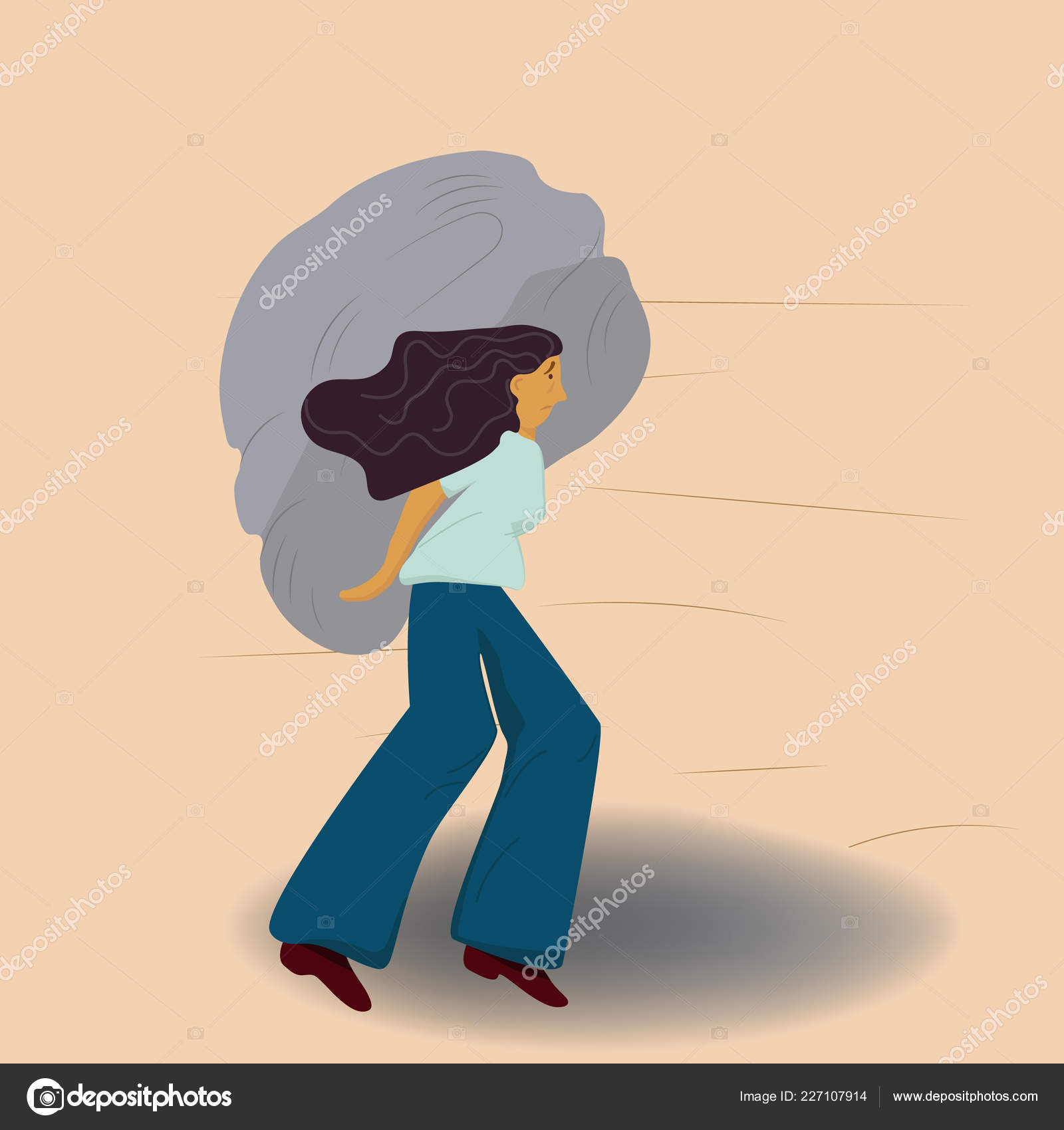 Carrying A Heavy Burden