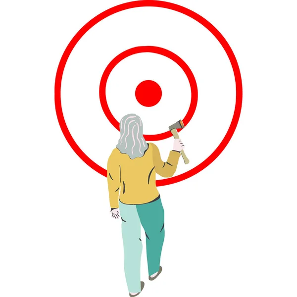 218 Throwing axe target Vector Images, Throwing axe target ...