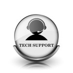 24-7 Support icon Stock Photo by ©valentint 46330363