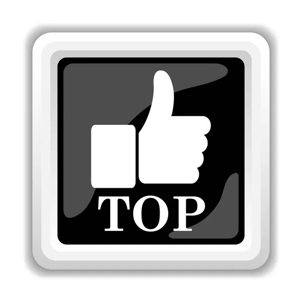 Top Icon Internet Button White Background — Stock Photo © valentint ...
