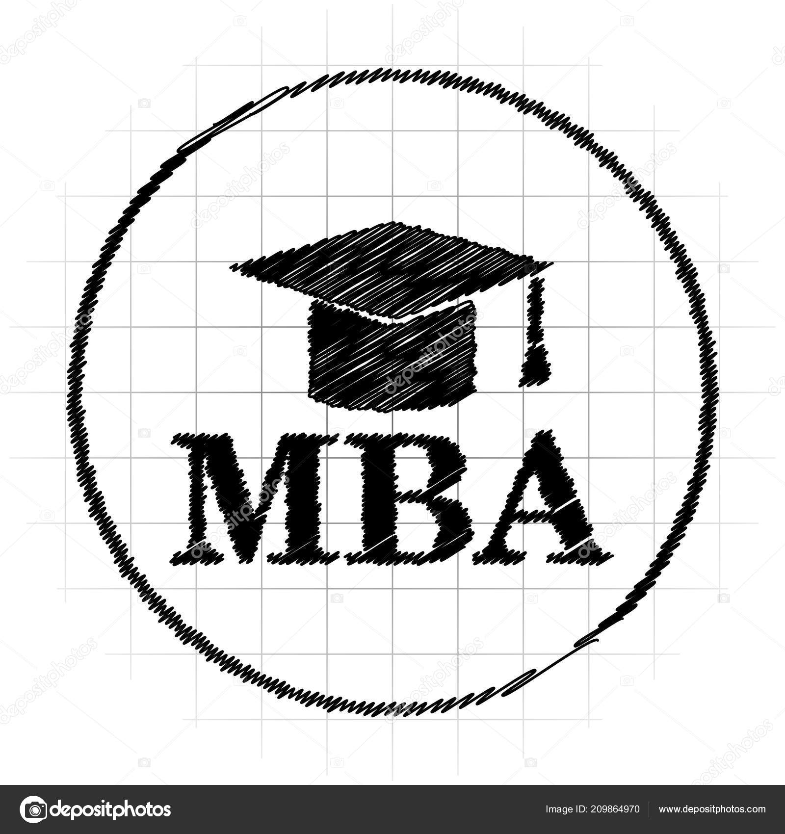 Mba Icon Internet Button White Background Stock Photo by ©valentint ...