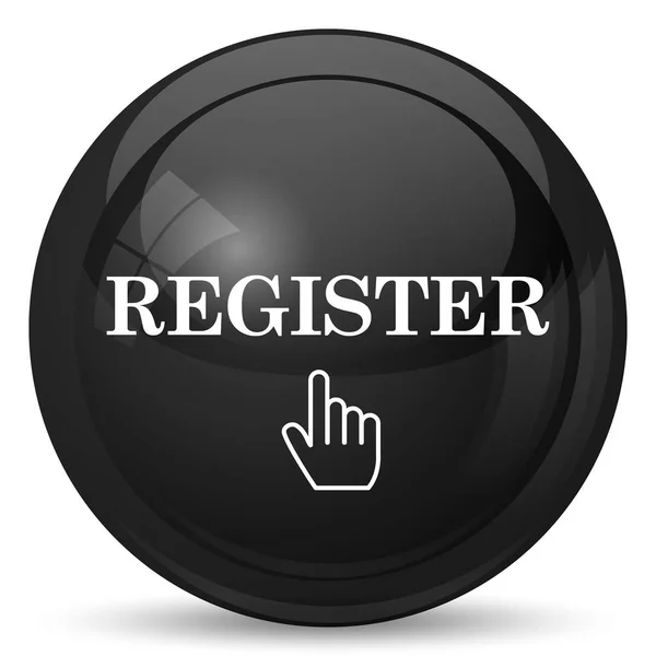 Register Button Black