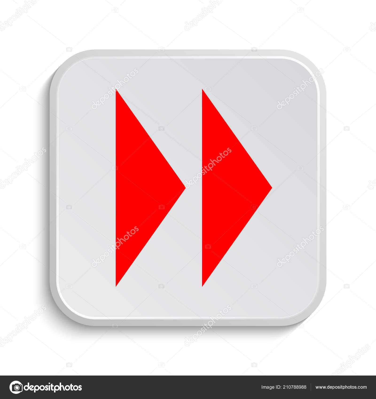Fast forward sign icon — Stock Photo © valentint #210788988