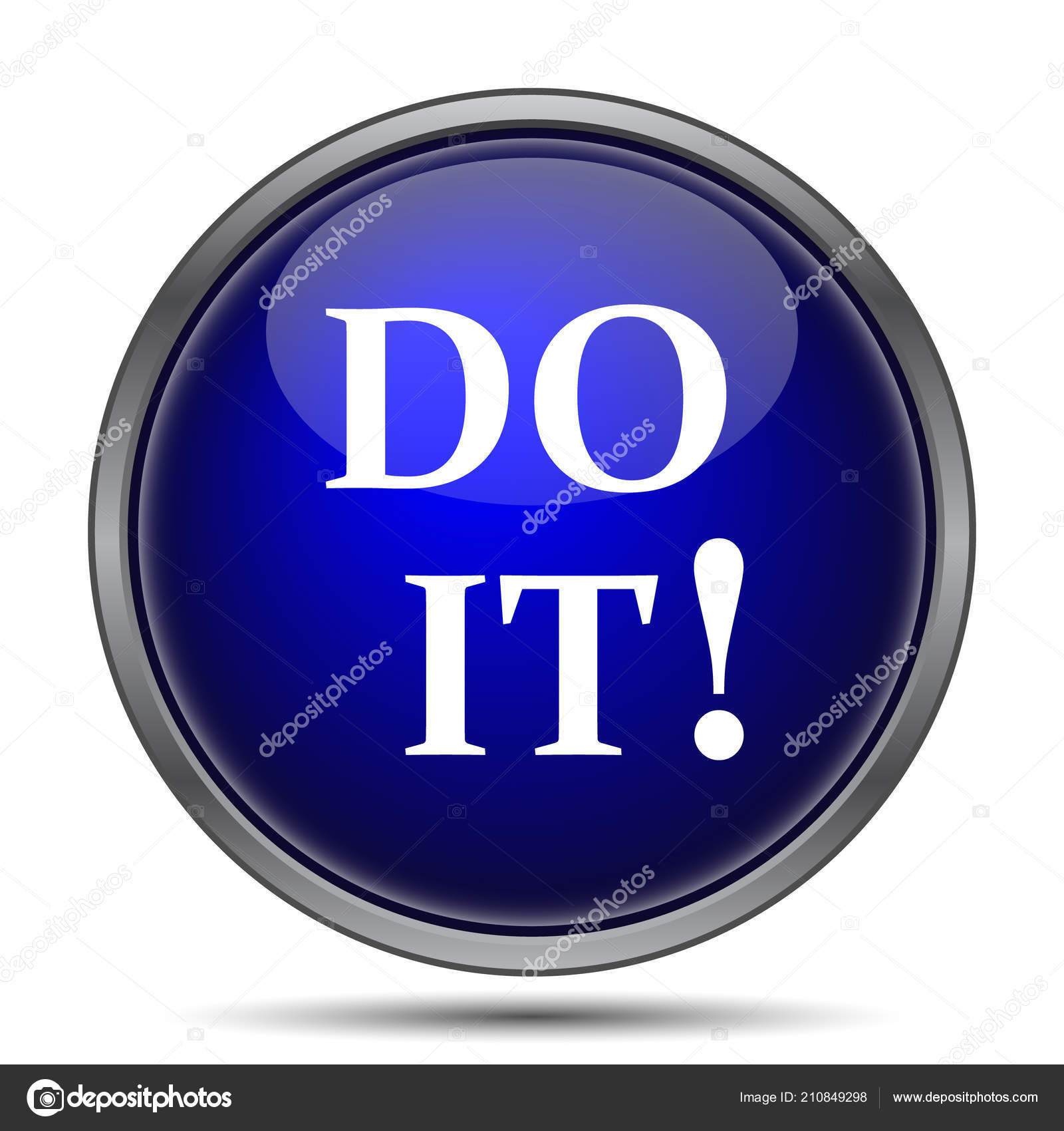 Do it icon — Stock Photo © valentint #210849298