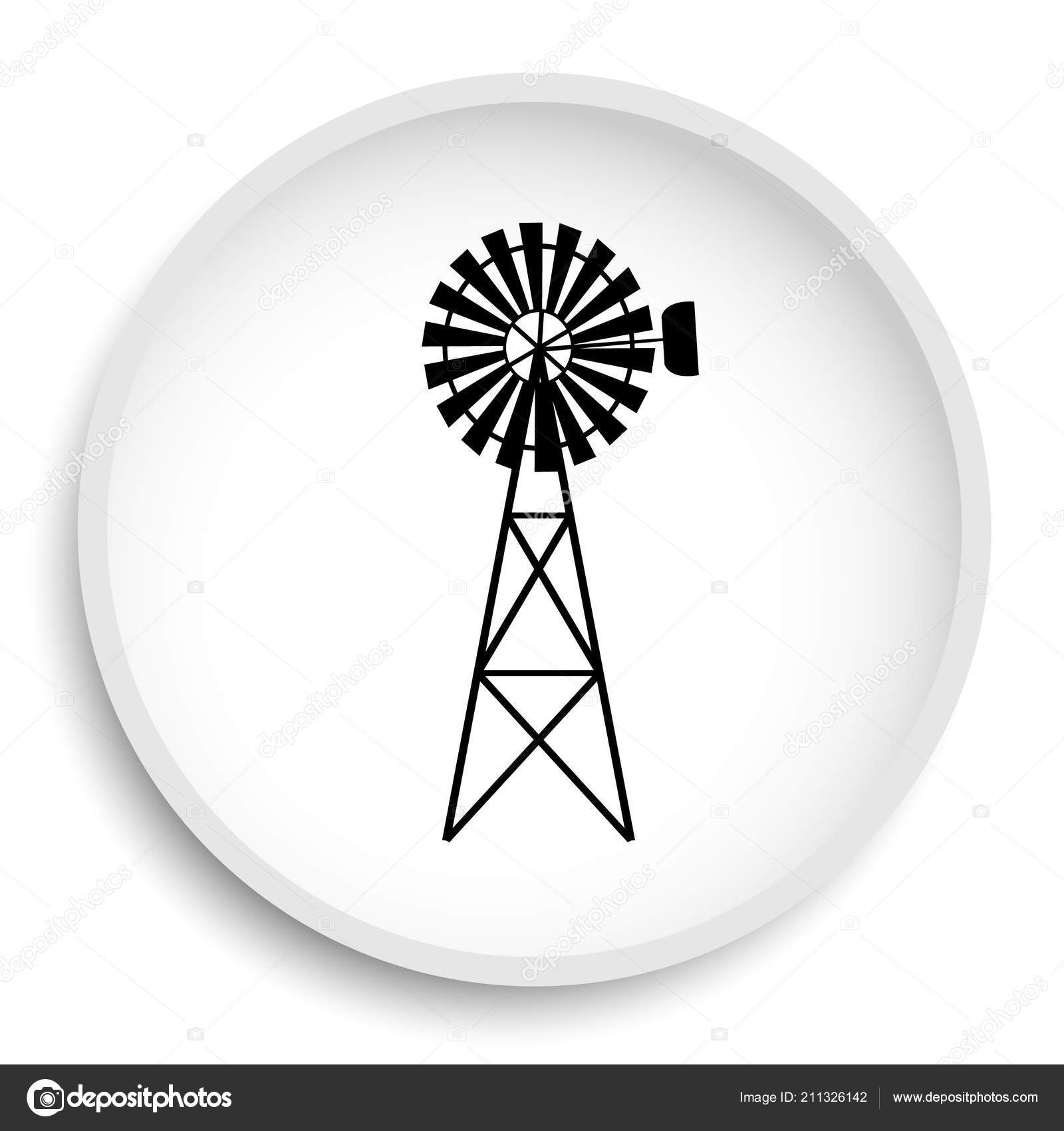 Classic windmill icon Stock Photo by ©valentint 211326142
