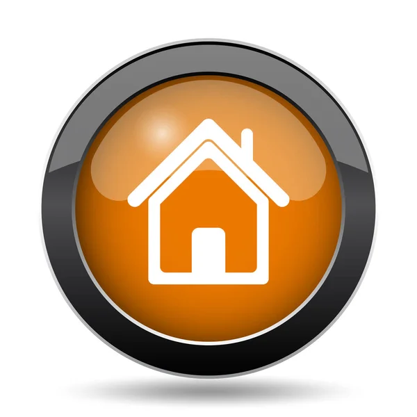 Home icon. Home website button on white background - Stock Image ...