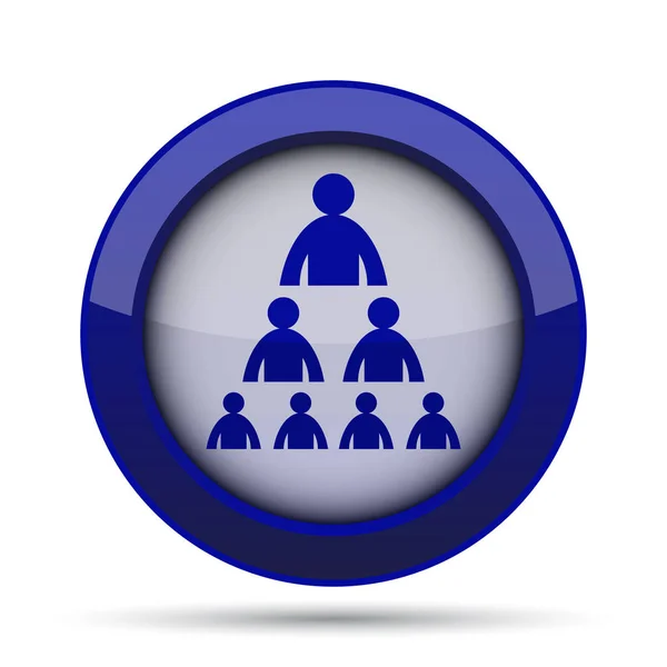 Organizational chart with people icon Stock Illustration by ©valentint ...