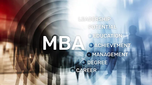MBA - Master of business administration, e-learning, education and ...