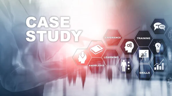 Case Study. Business, internet and tehcnology concept. - Stock Image ...