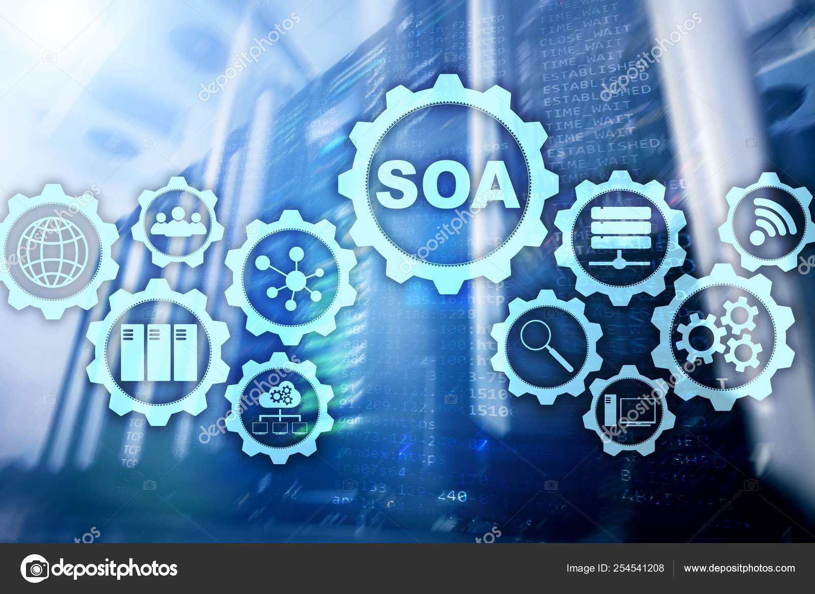 SOA. Business model and Information technology concept for Service ...