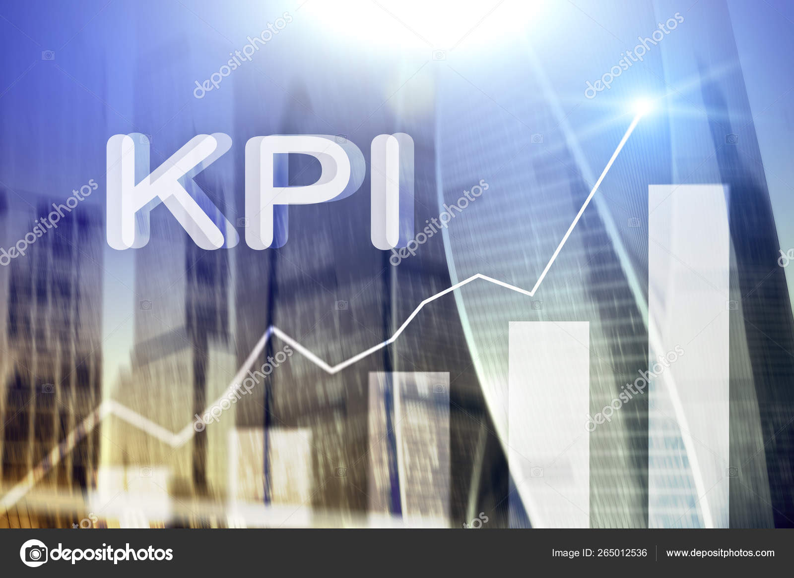 KPI - Key Performance Indicator. Business and technology concept ...