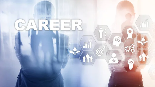 Acceleration concept personal development growth. Career business on ...