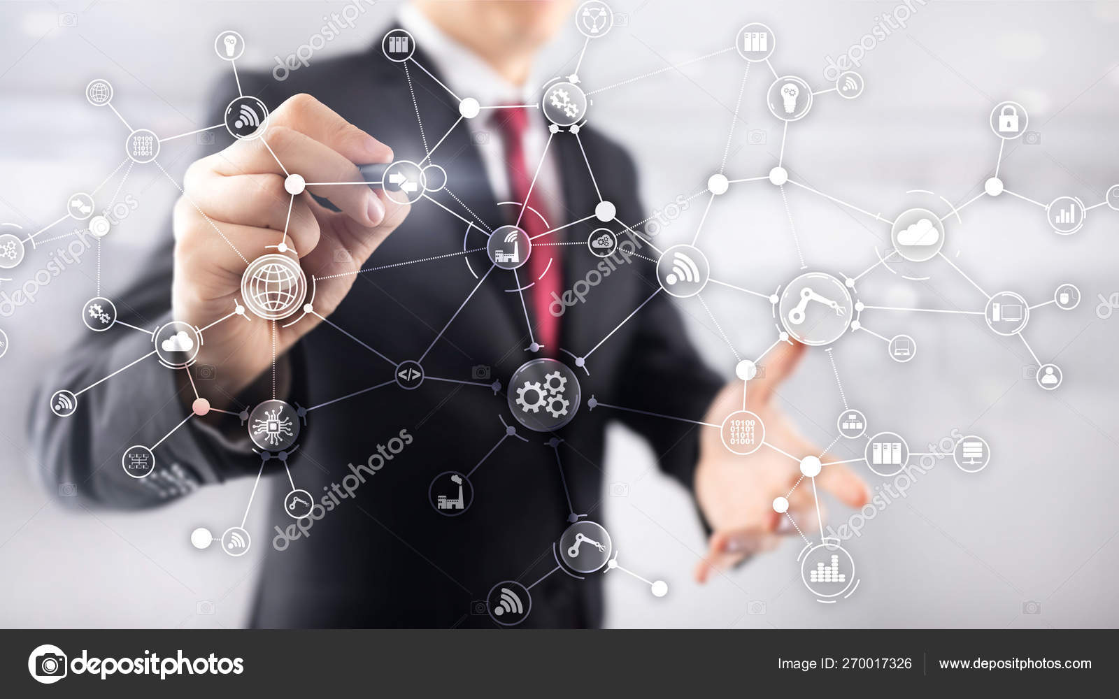 Technology industrial business process workflow organisation structure ...