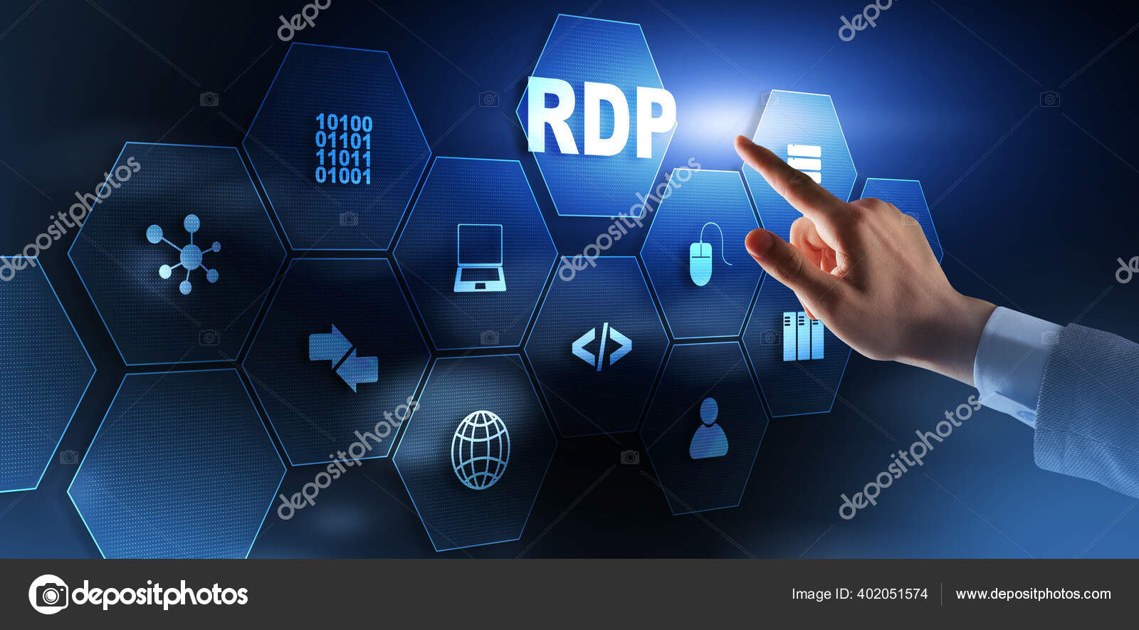 RDP Remote Desktop Protocol. Terminal Services. — Stock Photo © Funtap ... RDP Remote Desktop Protocol. Terminal Services. — Stock Photo © Funtap ...