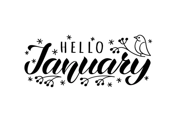 Hello january Vector Images, Royalty-free Hello january Vectors ...