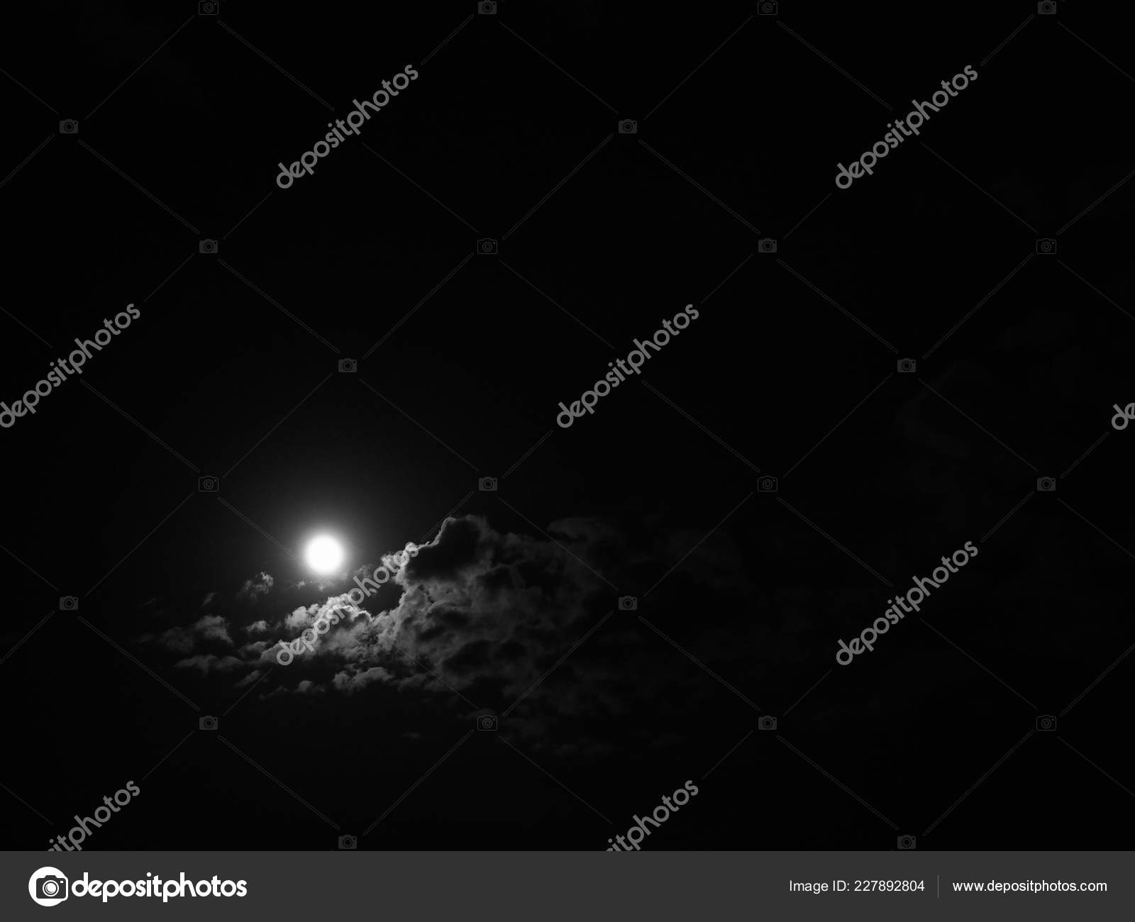 Moonlight Starlight Night Sky Seen Korea — Stock Photo © hssbb79 #227892804