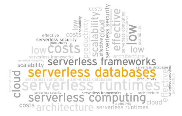 Word Cloud Serverless Architecture — Stock Photo © digitalmiket #263873464