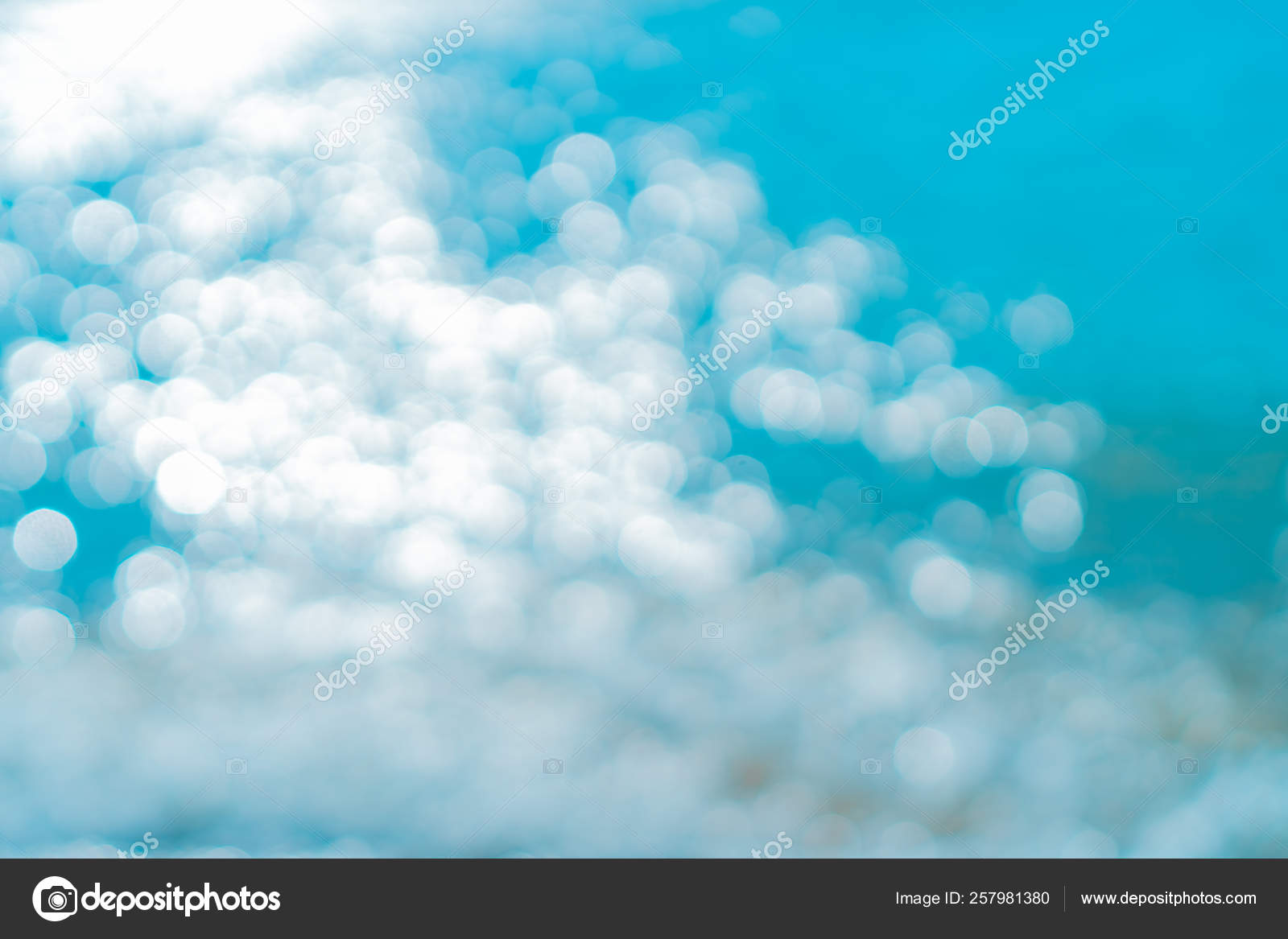 Blur beach with bokeh blue color background. Stock Photo by ©antstang@yahoo.com 257981380