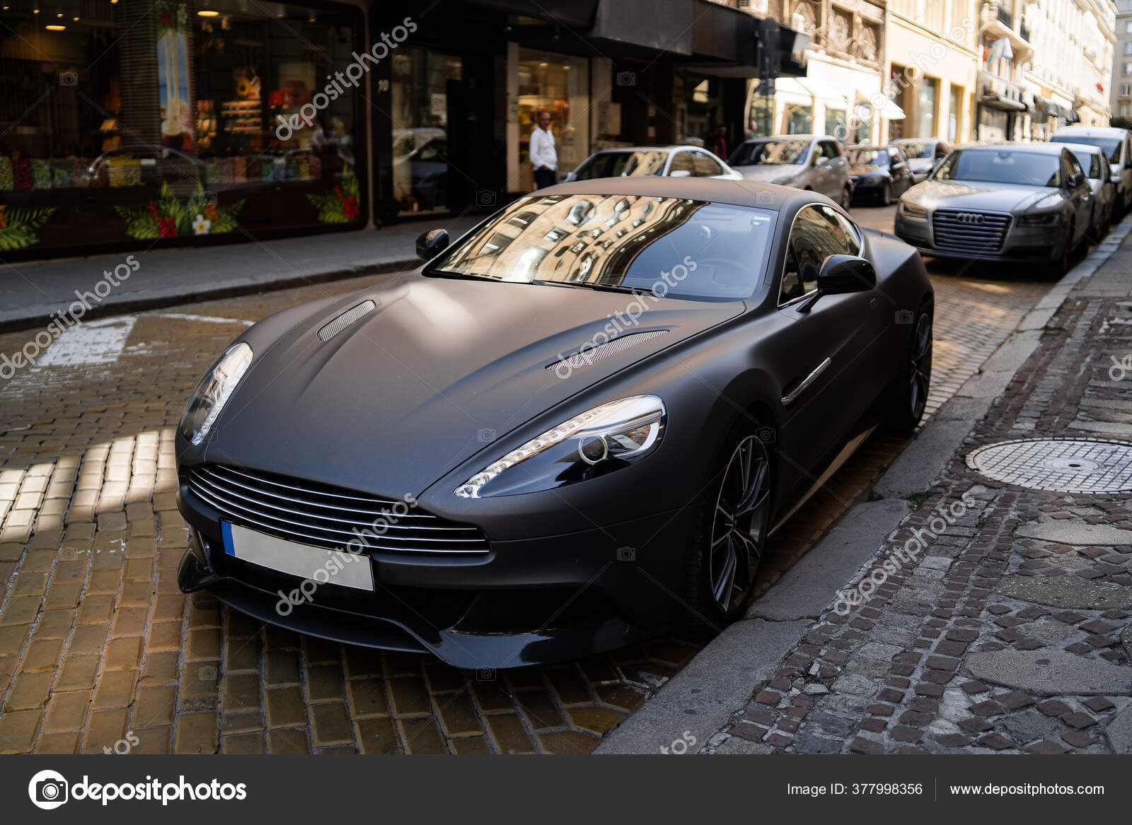 Aston Martin Vanquish Matte Black