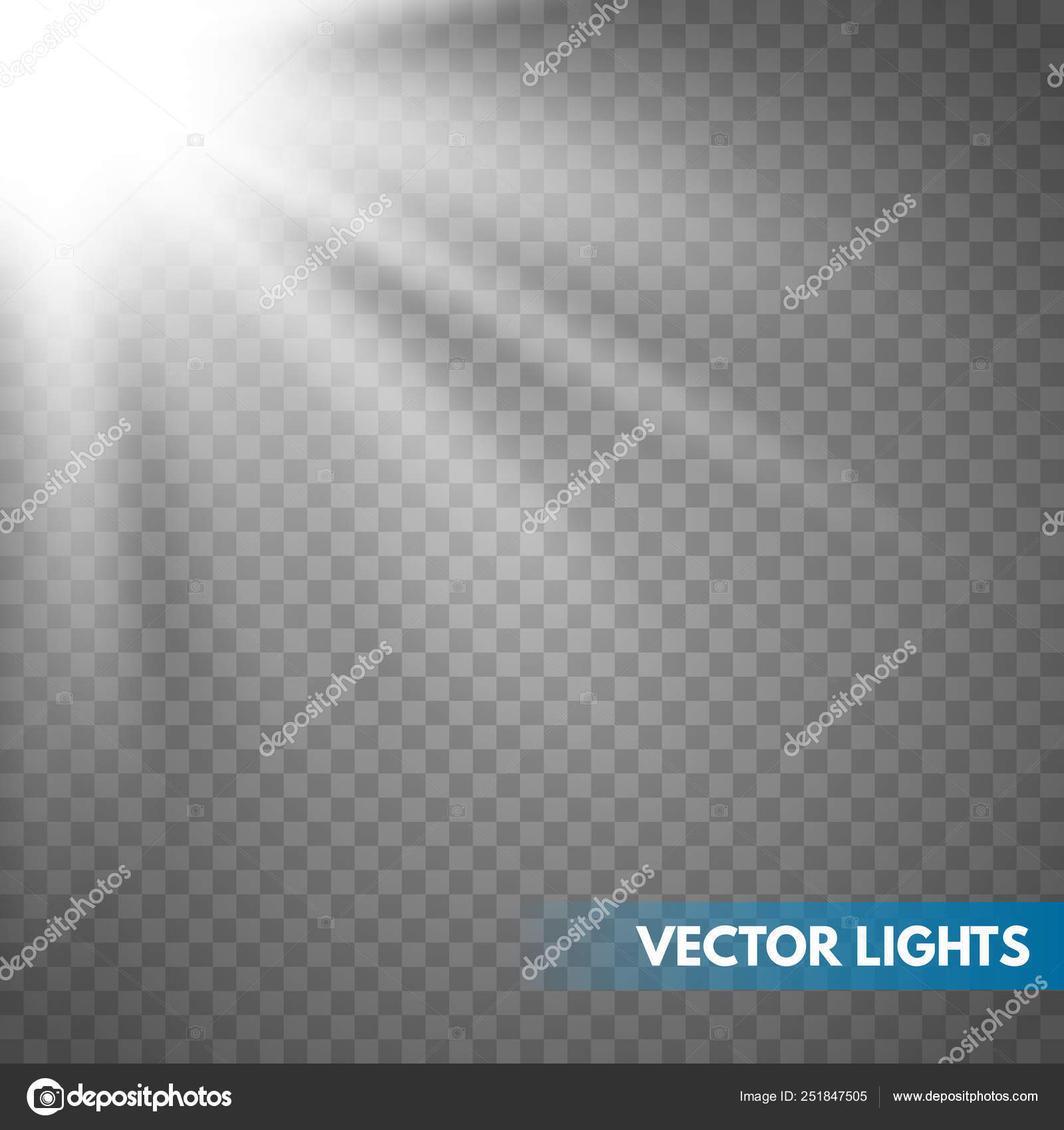 Sunlight a translucent. light effect. Stock Vector Image by ©kruche ...