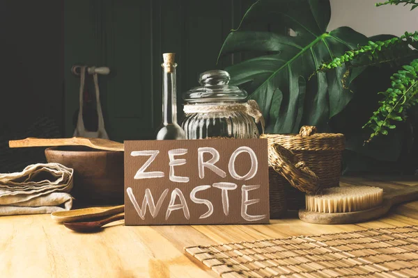 Zero waste concept. Reusable household items - Stock Image - Everypixel