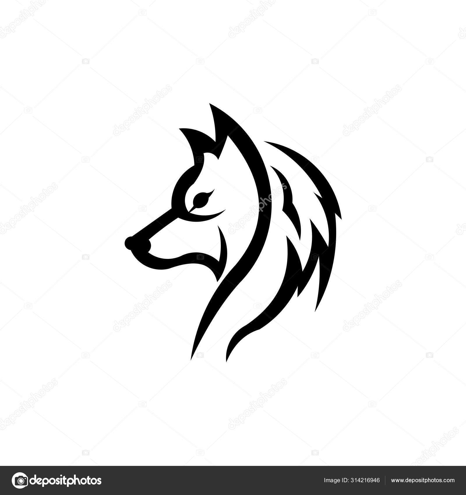 Simple Wolf Design
