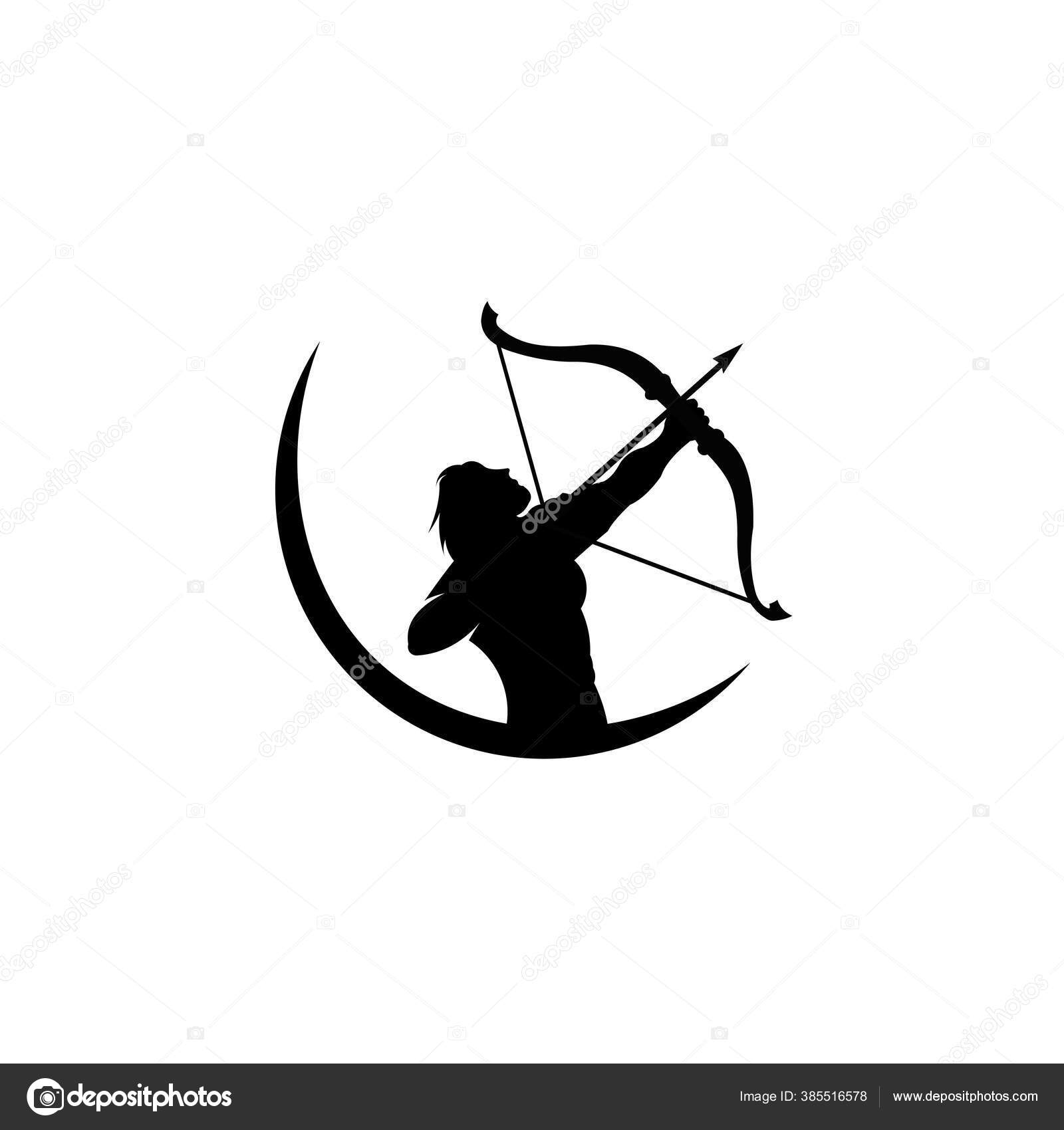 Archery Logo Vector