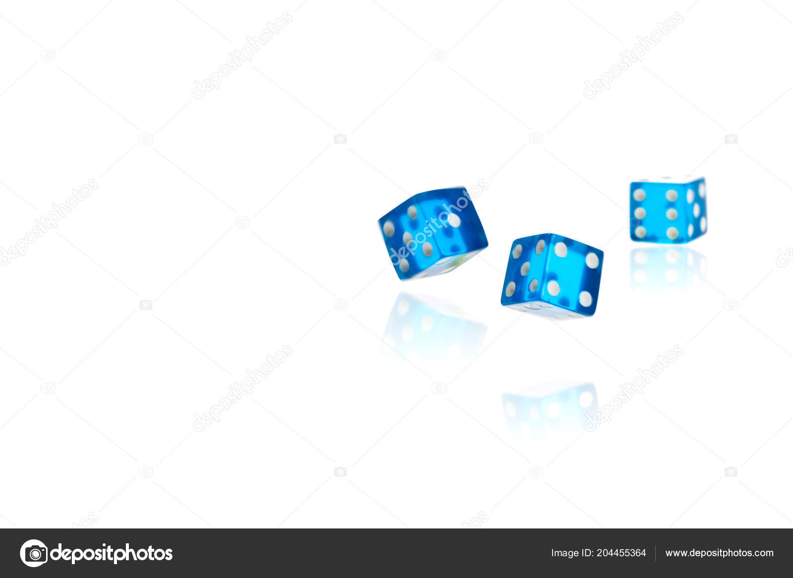 Dice Isolated White Background Stock Photo by ©kasiabiel.hotmail.com ...