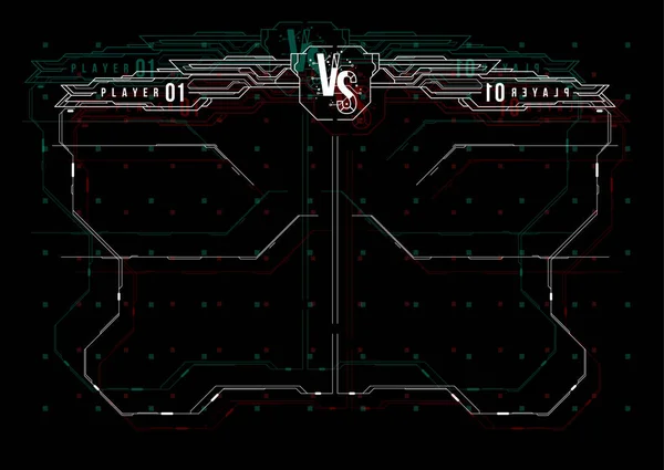 Refused. Conceptual Layout with HUD elements for print and web ...