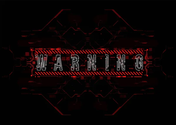 Error. Conceptual Layout with HUD elements for print and web. Lettering ...