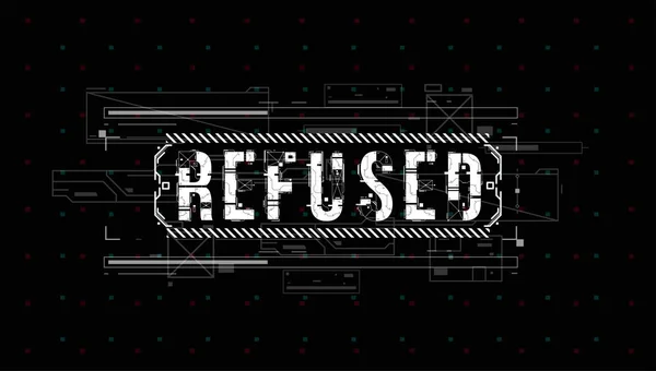 Terminate. Conceptual Layout with HUD elements for print and web ...