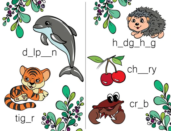 Puzzles Kids Tasks Children Alphabet Learn Write Read Letters Abc ...