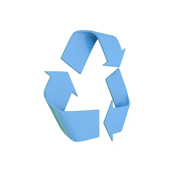 Blue recycle symbol Stock Photos, Royalty Free Blue recycle symbol ...