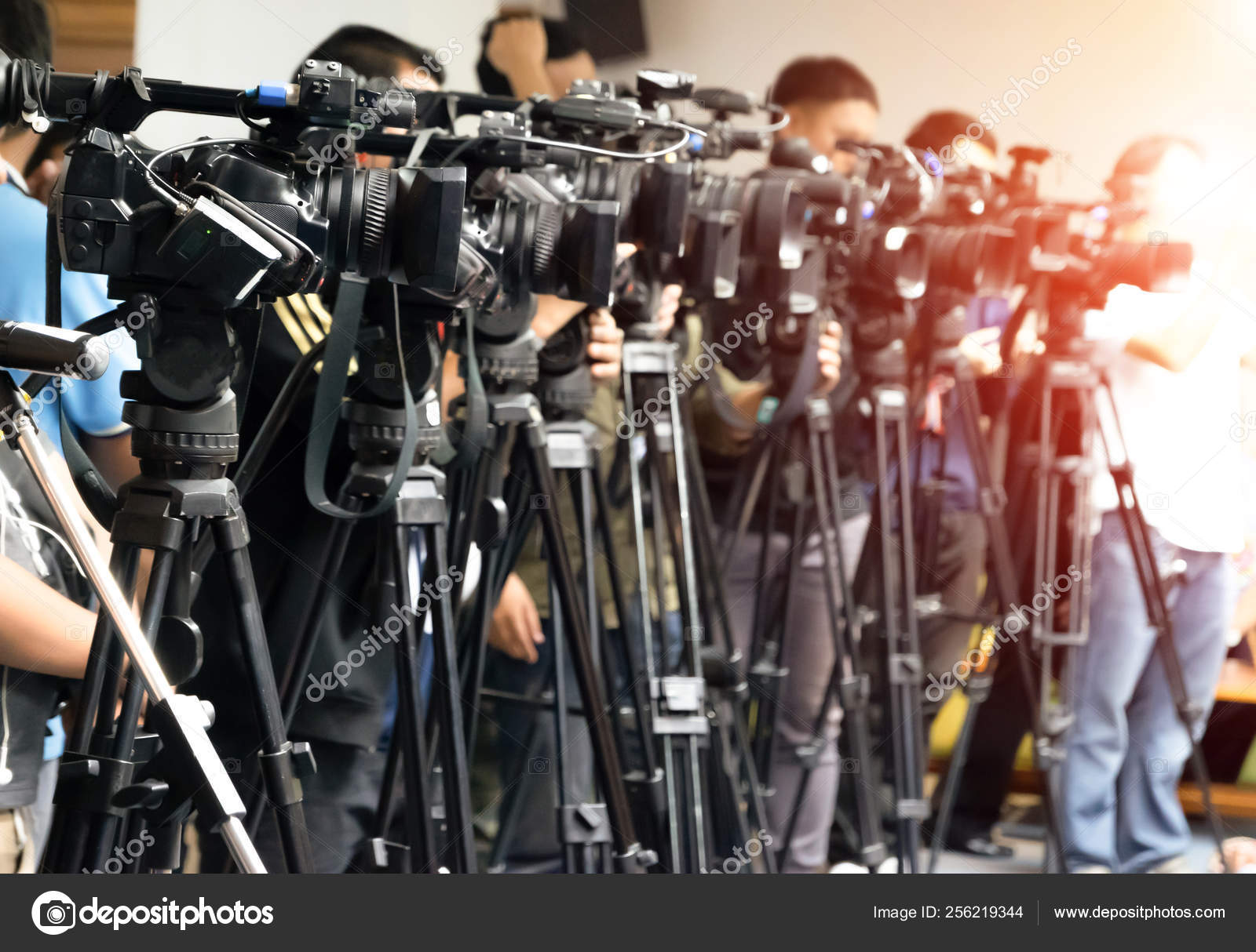 Video Camera Tape Recording Journalist Stock Photo by ©sompong_tom ...