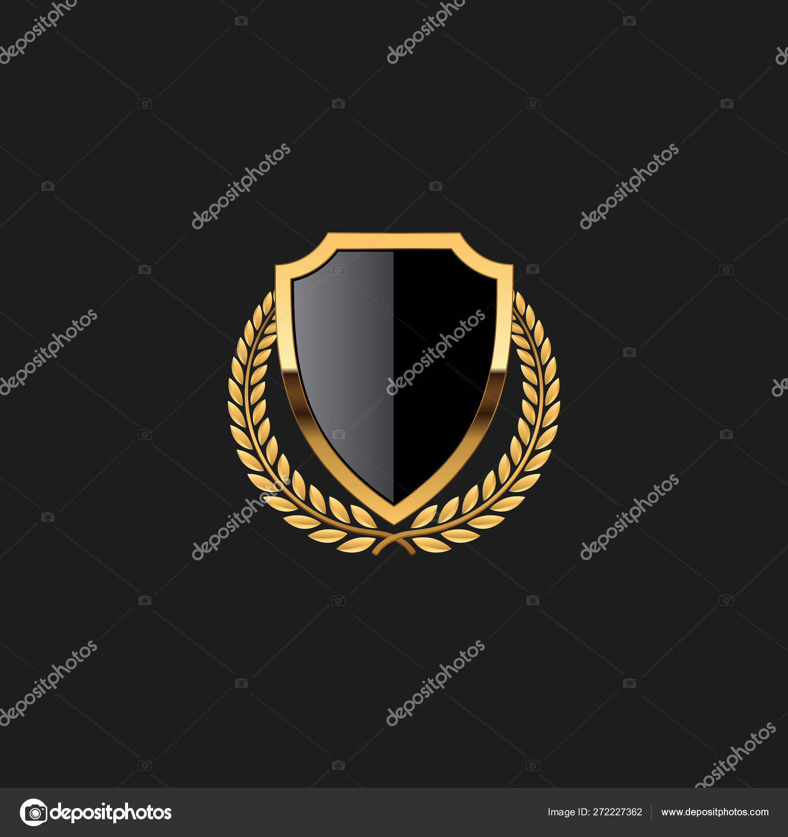 Blank Shield Emblem