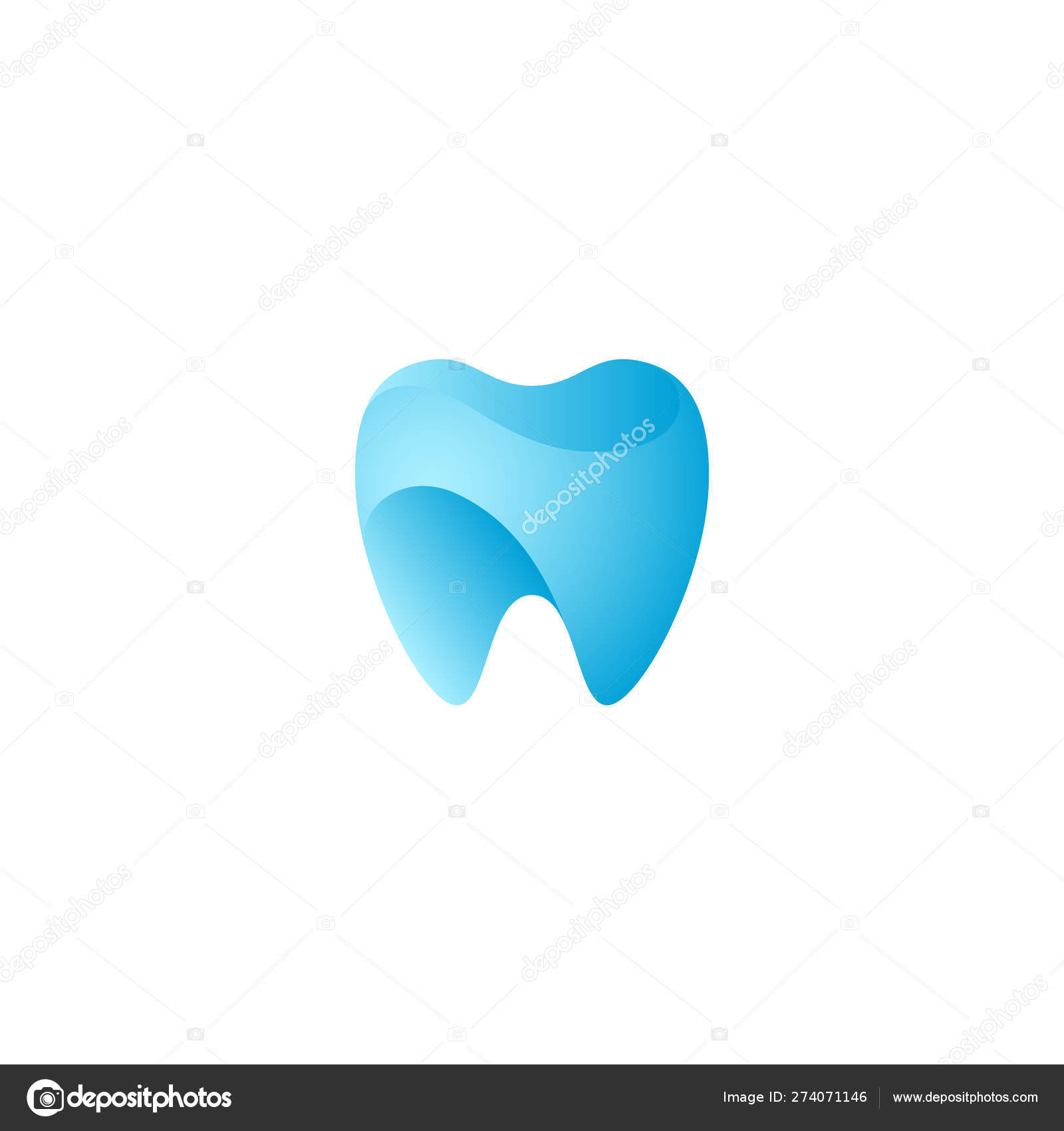 Modern Tooth Logo
