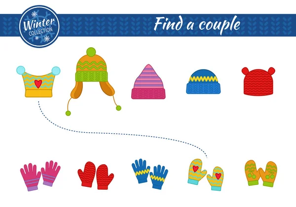 Winter clothes collection — Stock Vector © clairev #2261587